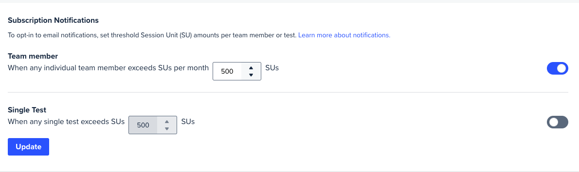 Flex plan: Subscription page – Knowledge Base Home