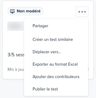 Gérer les tests dans des workspaces – Knowledge Base Home