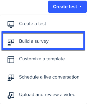 Surveys with UserTesting – Knowledge Base Home
