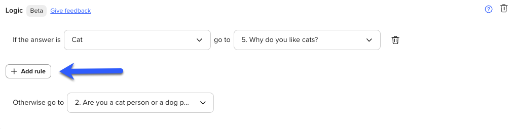 Branching Logic For Usertesting Surveys Knowledge Base Home